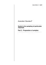 PDF Download AS 4433.2:1997: Guide to the Sampling of Particulate ...
