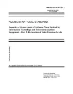 PDF Download ASA S12.10-Part 2-2011 (R2020): Acoustics - Measurement of Airborne Noise Emitted ...