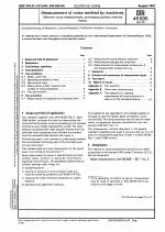 PDF Download DIN 45635-50 [EN]: Measurement of Noise Emitted by Machines - Airborne Noise ...