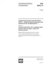 PDF Download ISO 8062-4:2017: Geometrical Product Specifications (GPS ...
