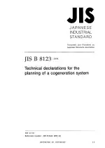 PDF Download JIS B 8123:2004: Technical Declarations for the Planning ...