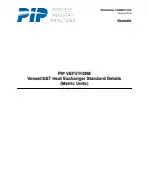 PDF Download PIP VEFV1100M:2019: Vessel/S&T Heat Exchanger Standard Details (Metric Units)